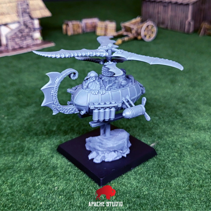 3D Printable Forgeborn Clan: Bomber (dwarf unit) by Apache-Studio
