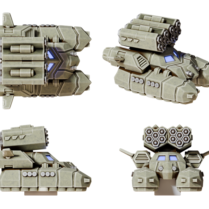 3D Printable Periphery Tough: Fast, Cheap and Packing Missiles by tinnut