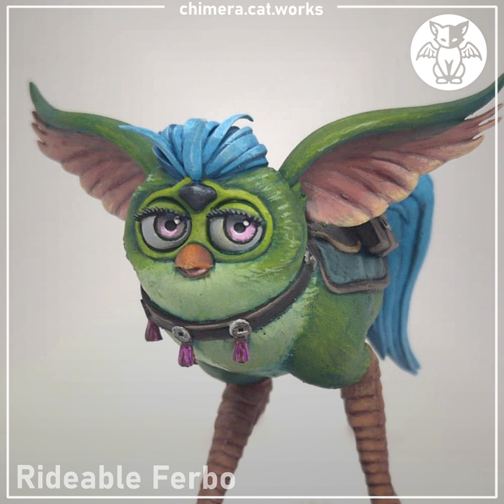 3D Printable Rideable Ferbo by Chimera cat works