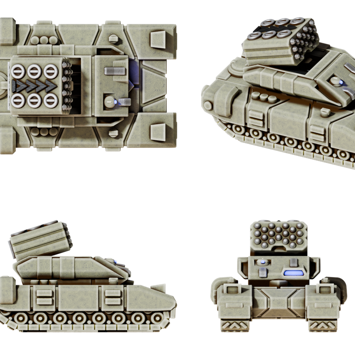3D Printable Periphery Tough: Trapper Light Tank by tinnut