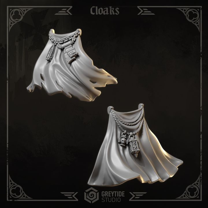 3D Printable Big Cloaks EC by GreyTide Studio