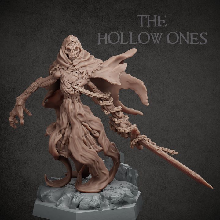 3D Printable Hollow One 08 | DEATH & DECAY by Nickey's Hatchery