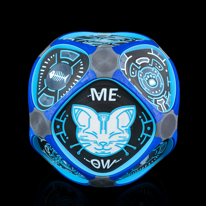 3D Printable Cyber Pattern Pet House by Stlflix