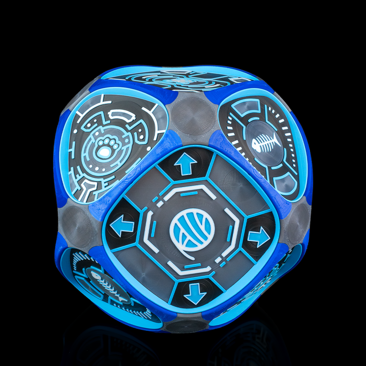 3D Printable Cyber Pattern Pet House by Stlflix