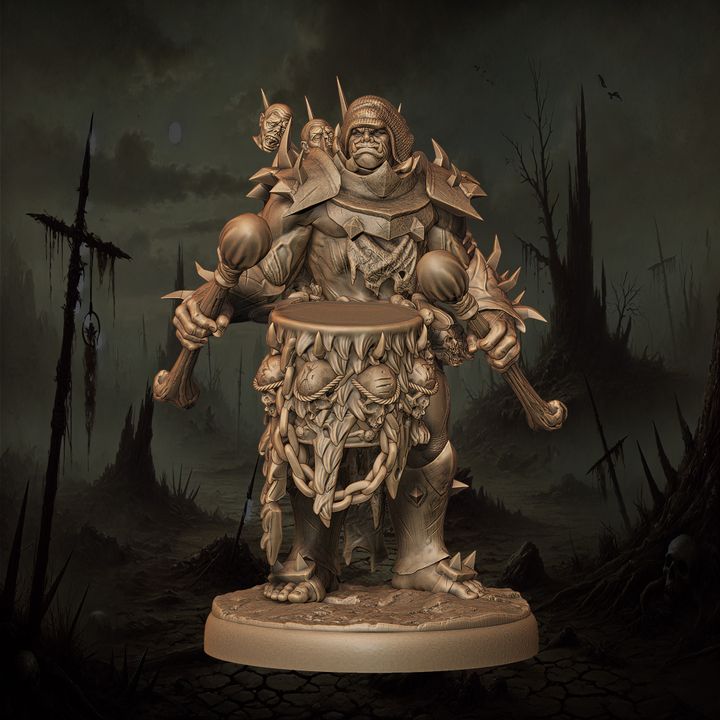 3D Printable Command Groups - 9 Variations - Army of Darkness: Orcs by ...