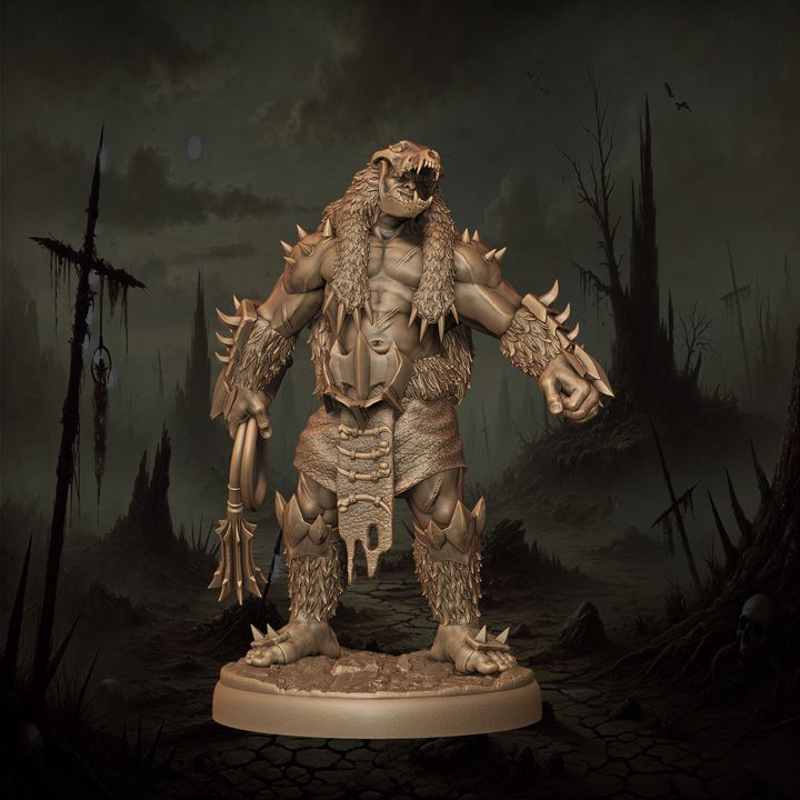 3D Printable Orc Houndmaster - 10 poses - Army of Darkness: Orcs by ...