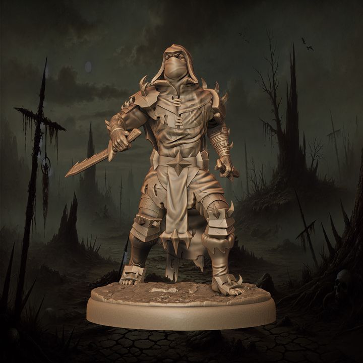 3D Printable Orc Rogue - 10 poses & 1 mounted - Army of Darkness: Orcs ...