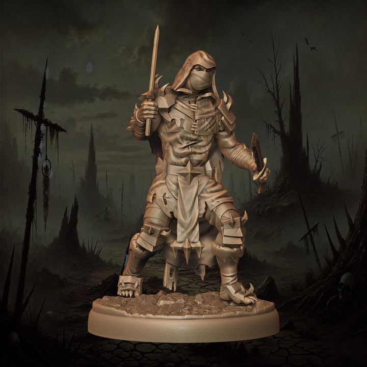 3D Printable Orc Rogue - 10 poses & 1 mounted - Army of Darkness: Orcs ...