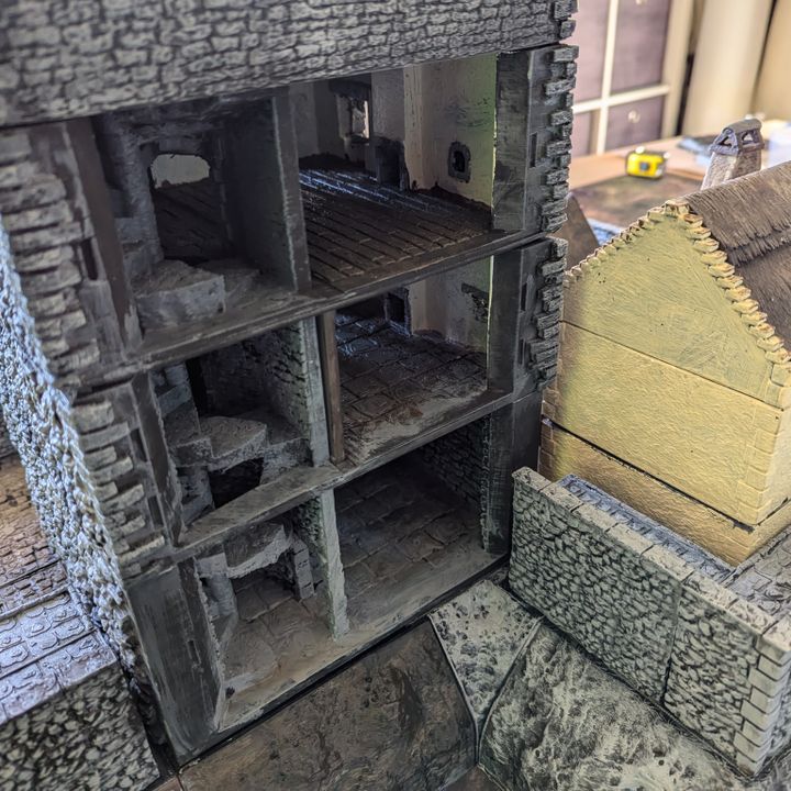 3D Printable Peel tower by Timescape Miniatures