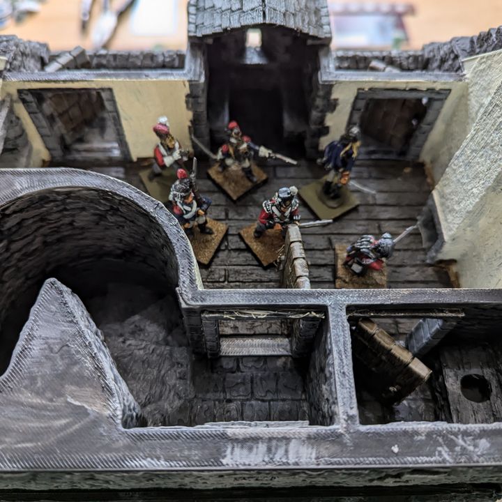 3D Printable Peel tower by Timescape Miniatures