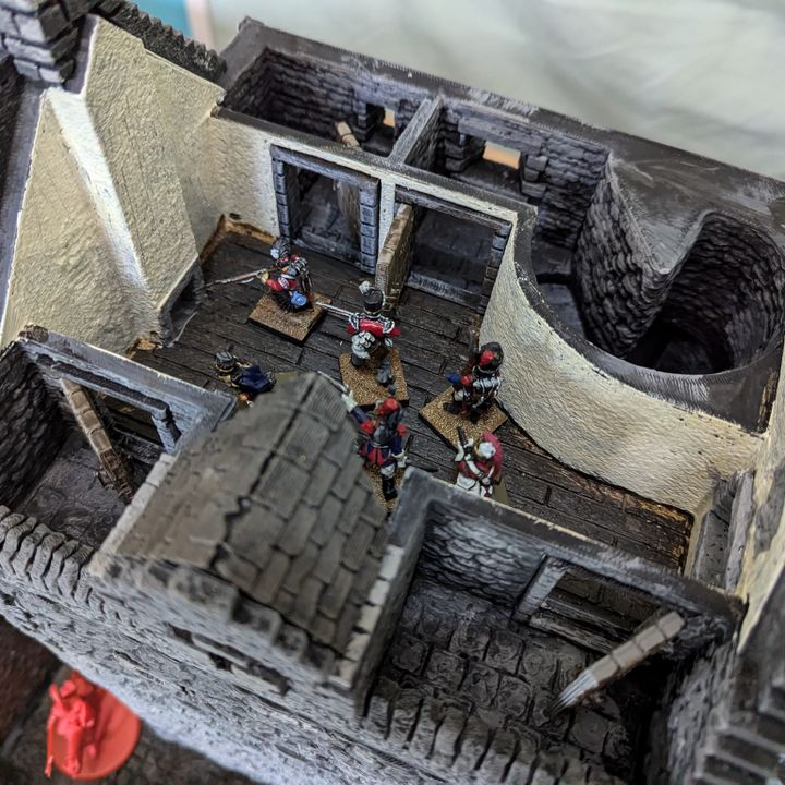 3D Printable Peel tower by Timescape Miniatures