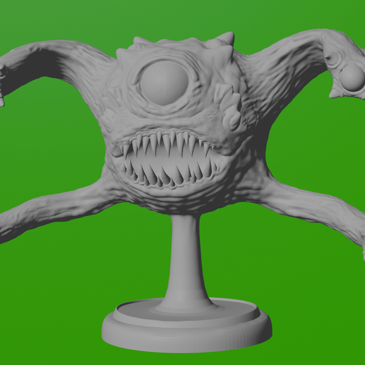 3D Printable Spectator - Free - Unsupported. by Sl33PYbeast