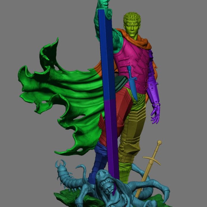 3D Printable The Brand of the Beast Strength Struggle and Unyielding ...