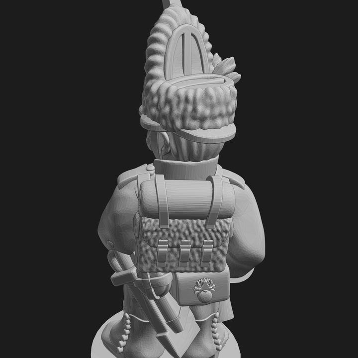 3D Printable 6-15mm Austrian Line Infantry (Fusiliers & Grenadiers ...