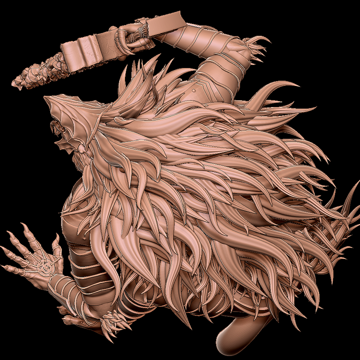 3D Printable 🩸 MALIKETH THE BLACK BLADE - ELDEN RING - FULL CHARACTER ...