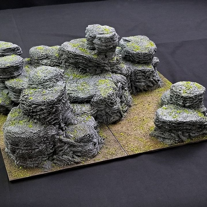 3D Printable 3- Way Module #1 - Modular Spire Design Master Tiles by ...