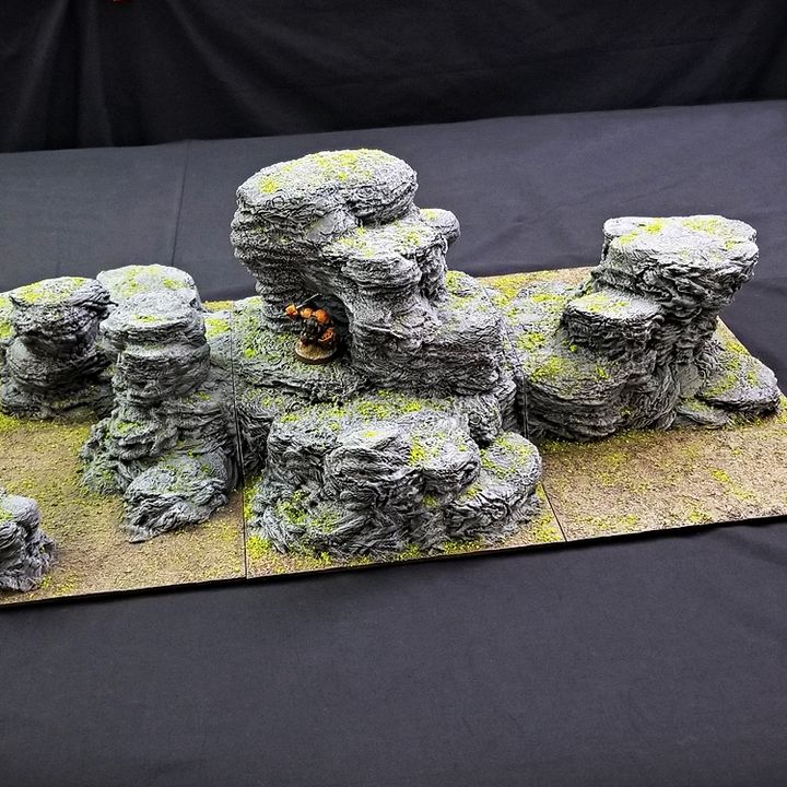 3D Printable 4- Way Module #1 - Modular Spire Design Master Tiles by ...