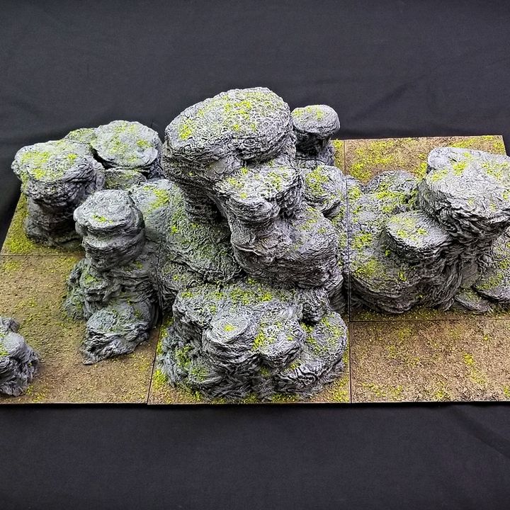 3D Printable 4- Way Module #1 - Modular Spire Design Master Tiles by ...