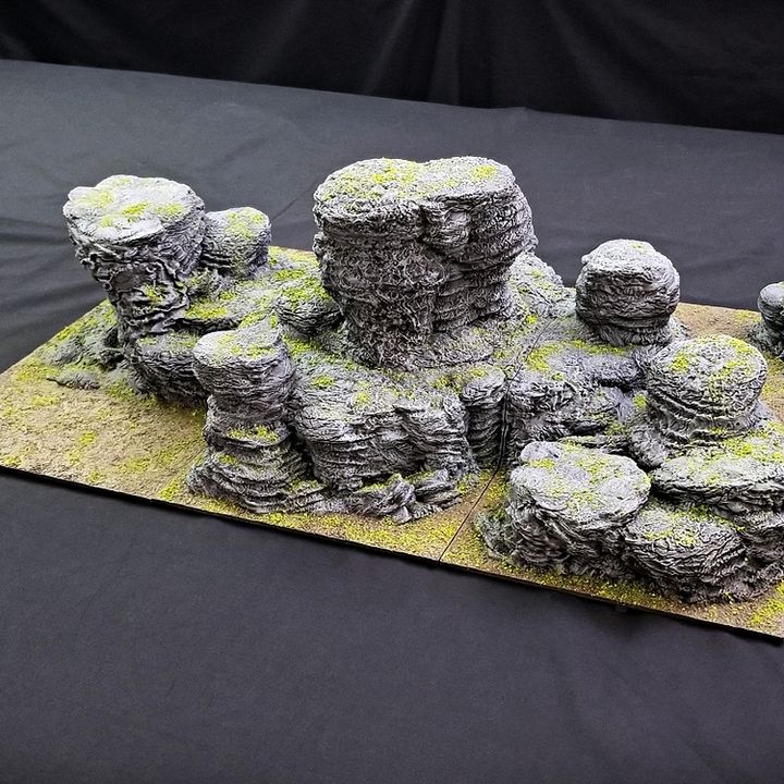 3D Printable 4- Way Module #1 - Modular Spire Design Master Tiles by ...