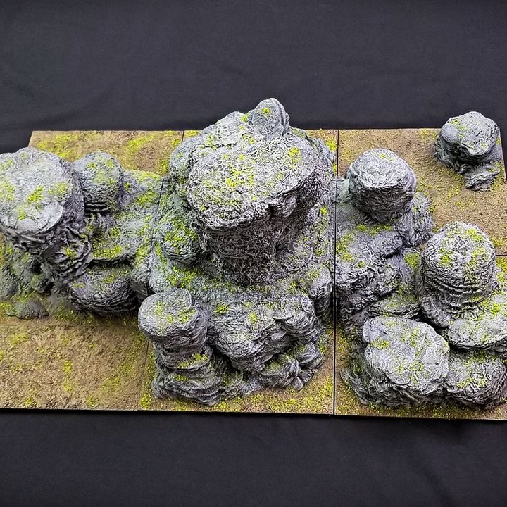 3D Printable 4- Way Module #1 - Modular Spire Design Master Tiles by ...