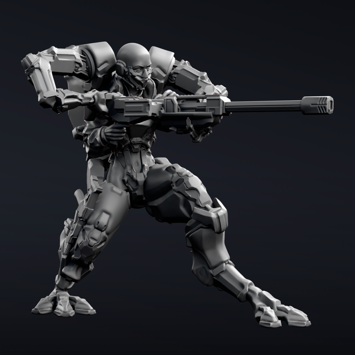 3D Printable Mecha Recon by xyboryz studio