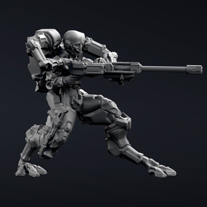 3D Printable Mecha Recon by xyboryz studio