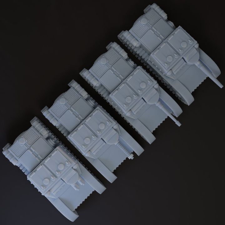 3D Printable Italian Tankettes by The Cackling Kobold Company