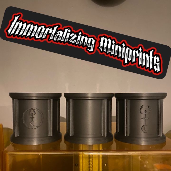 3D Printable Character Box / Dice Shaker by Immortalizing Miniprints