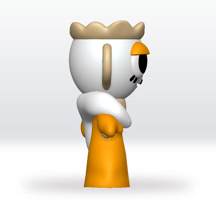 3D Printable Teagan STL 3D Model Dandys World 3mf, Obj Character Fanart ...