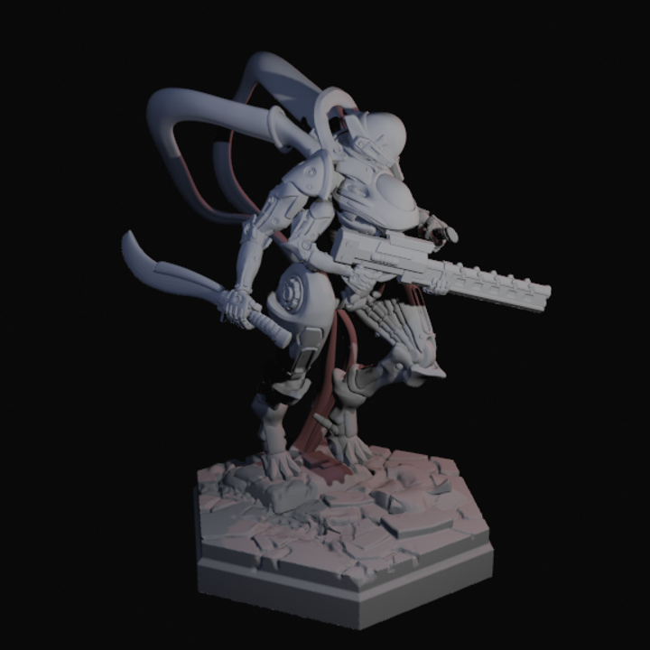 3D Printable LANCER Amber Phantom by La voie du crane