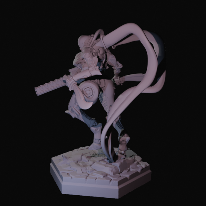 3D Printable LANCER Amber Phantom by La voie du crane