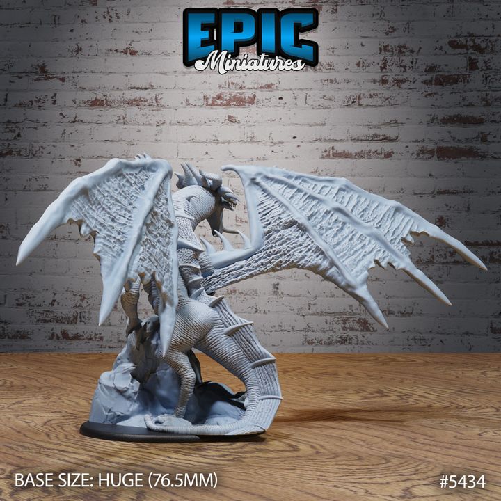 3D Printable Poison Dragon Set / Legendary Drake / Mountain Monster ...