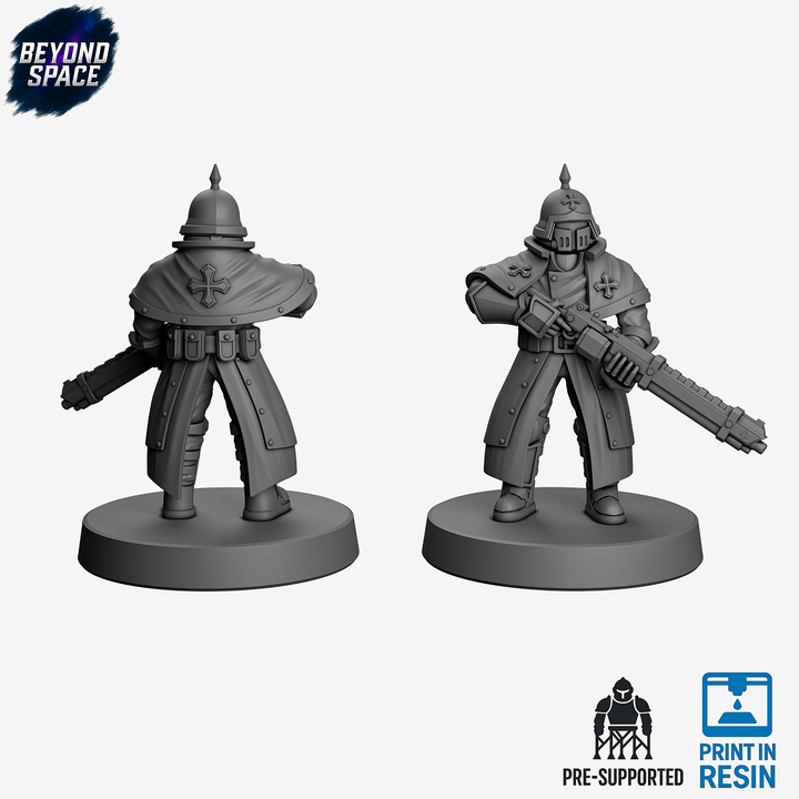 3D Printable Exalted Faithbearer - Rifleman Loadout by Beyond Space