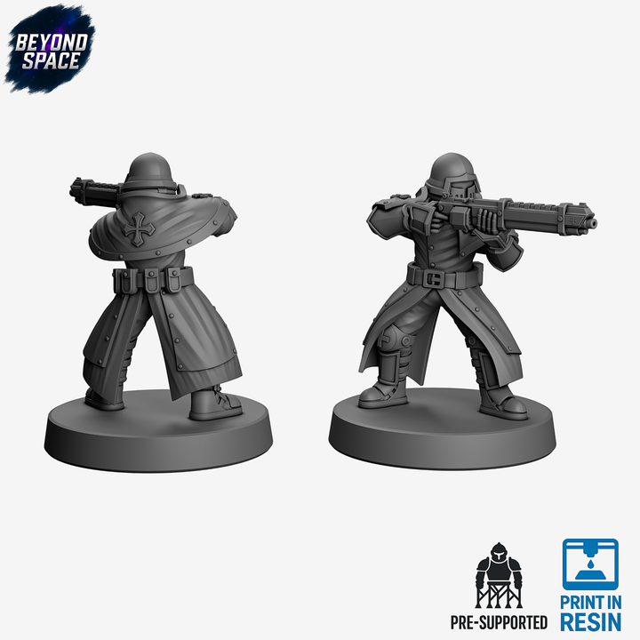 3D Printable Exalted Faithbearer - Rifleman Loadout by Beyond Space