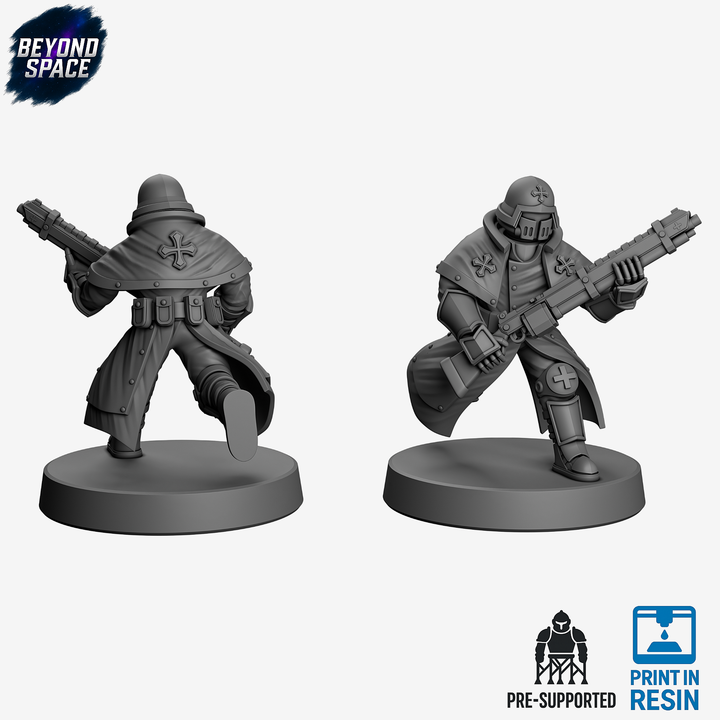 3D Printable Exalted Faithbearer - Rifleman Loadout by Beyond Space