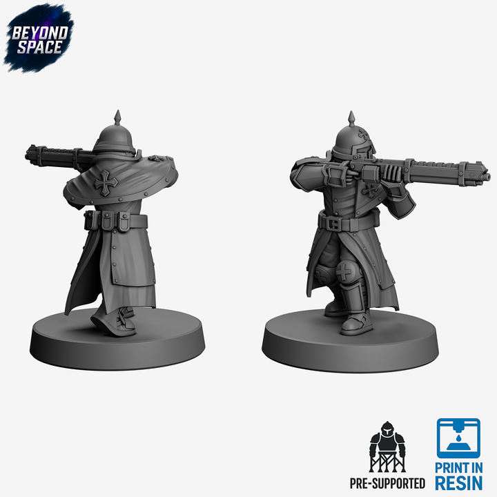 3D Printable Exalted Faithbearer - Rifleman Loadout by Beyond Space