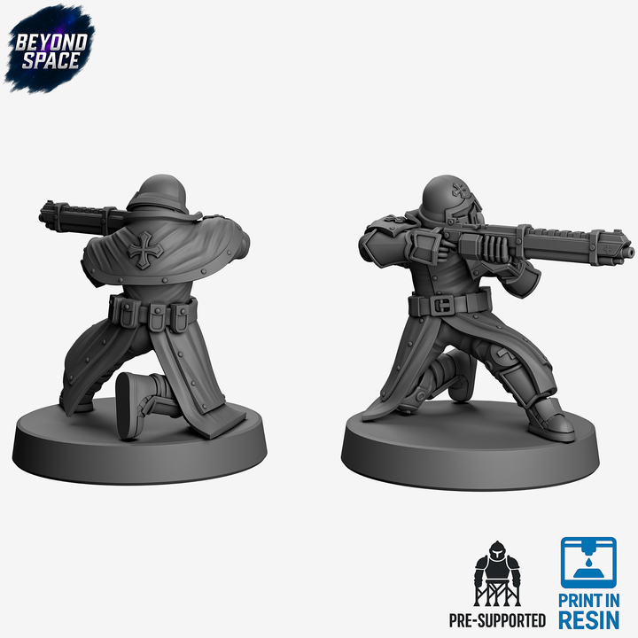 3D Printable Exalted Faithbearer - Rifleman Loadout by Beyond Space