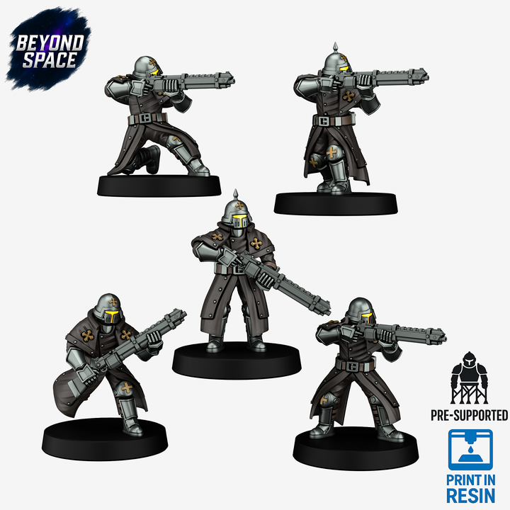 3D Printable Exalted Faithbearer - Rifleman Loadout by Beyond Space