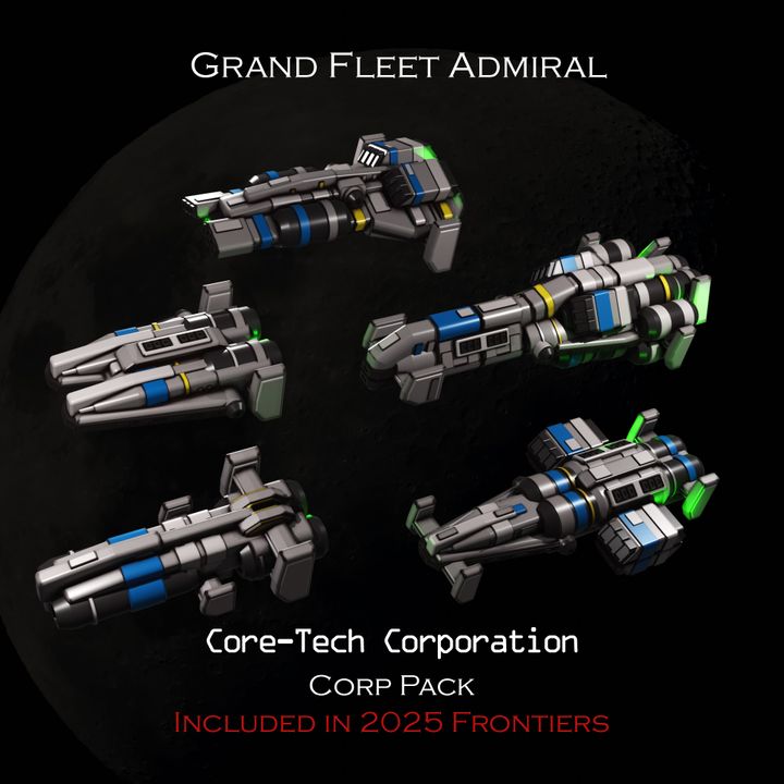 3D Printable SCI-FI Ships Fleet Pack - Core Tech Corporation ...