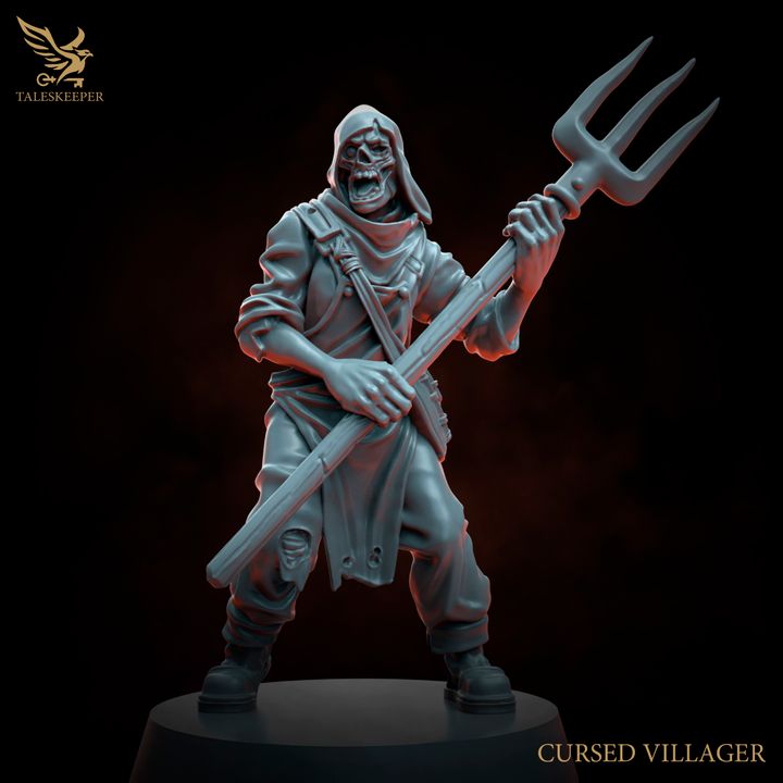 3D Printable CURSED VILLAGE (March) by Tales Keeper