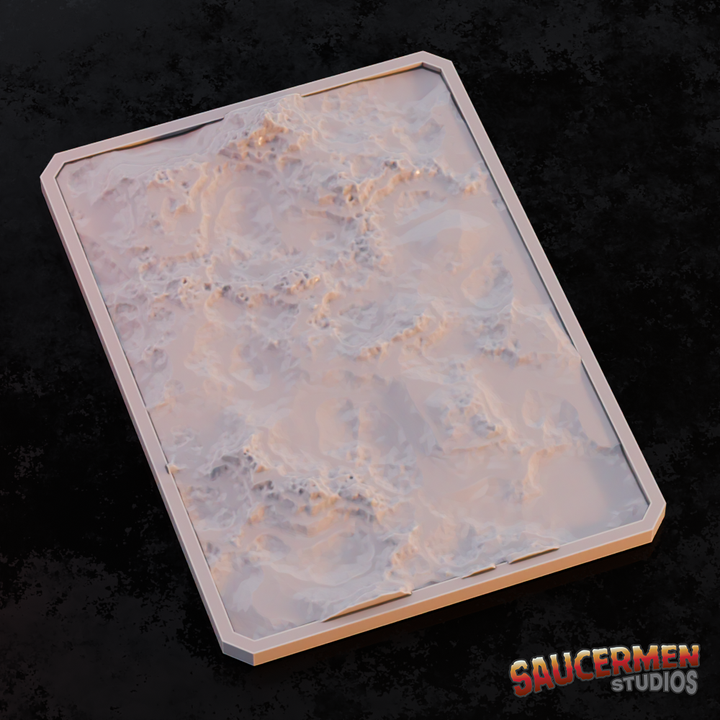 3D Printable Texture / Practice Palette: Landscapes 1 by Saucermen Studios