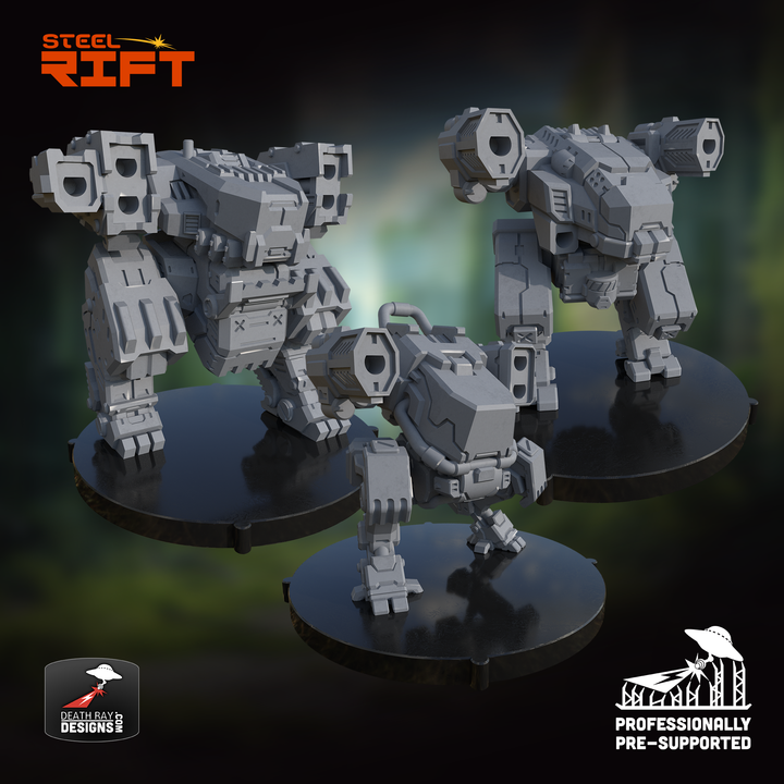 3D Printable Steel Rift Quick Build 2-Player Starter Box by Death Ray ...