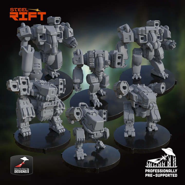 3D Printable Steel Rift Quick Build 2-Player Starter Box by Death Ray ...