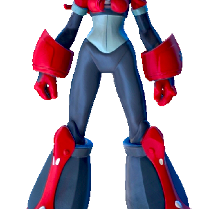 3D Printable REPLOID GALS by Mini Realms