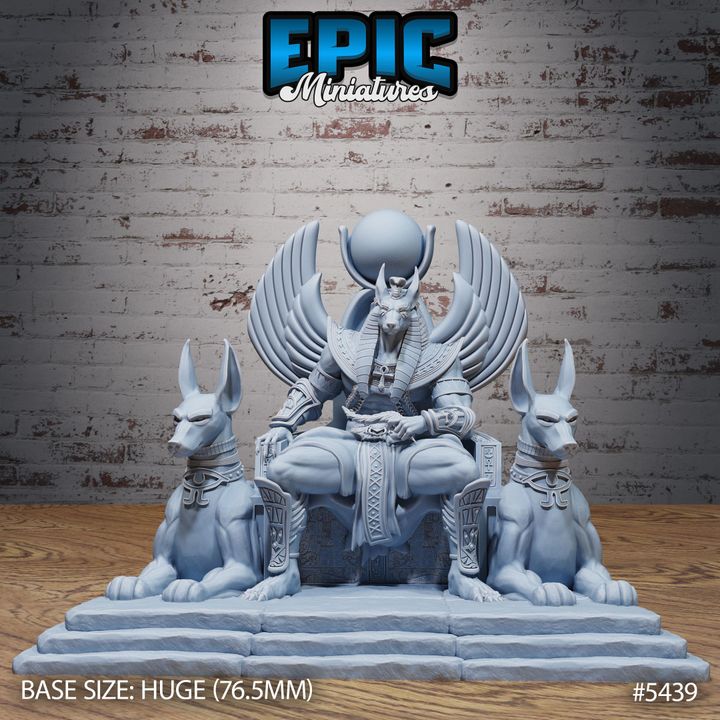 3D Printable Anubis God Avatar Set / Egyptian Deity / God of Death ...