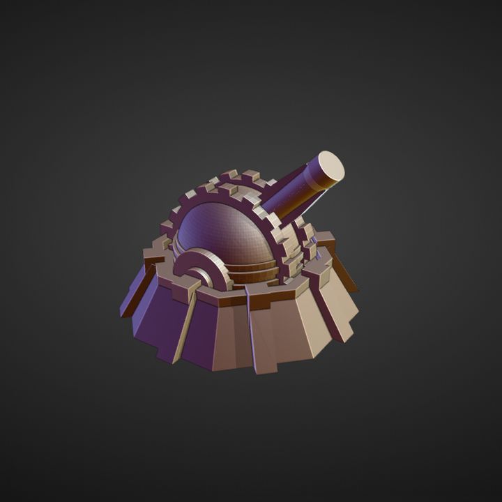 3D Printable Islands & Inlets: Steampunk Fortifications by Warscape