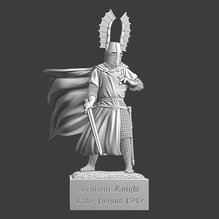 3D Printable Medieval Teutonic Master - Display (Tribe Bonus Figure) by ...