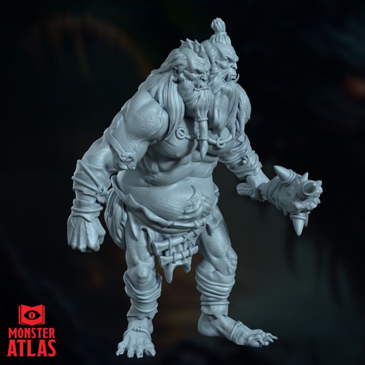 3D Printable Ettin by Monster Atlas