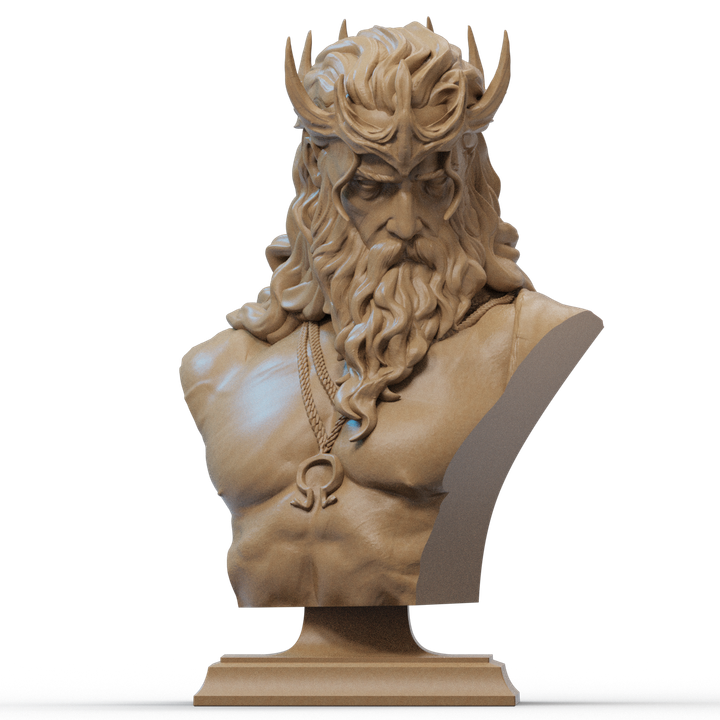 3D Printable The Embodiment of War and Power 3D Print by CA3D Studios