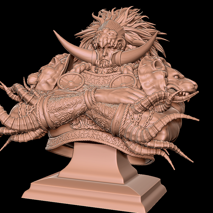 3D Printable PROMISED CONSORT RADAHN - ELDEN RING - BUST 3D PRINT by ...